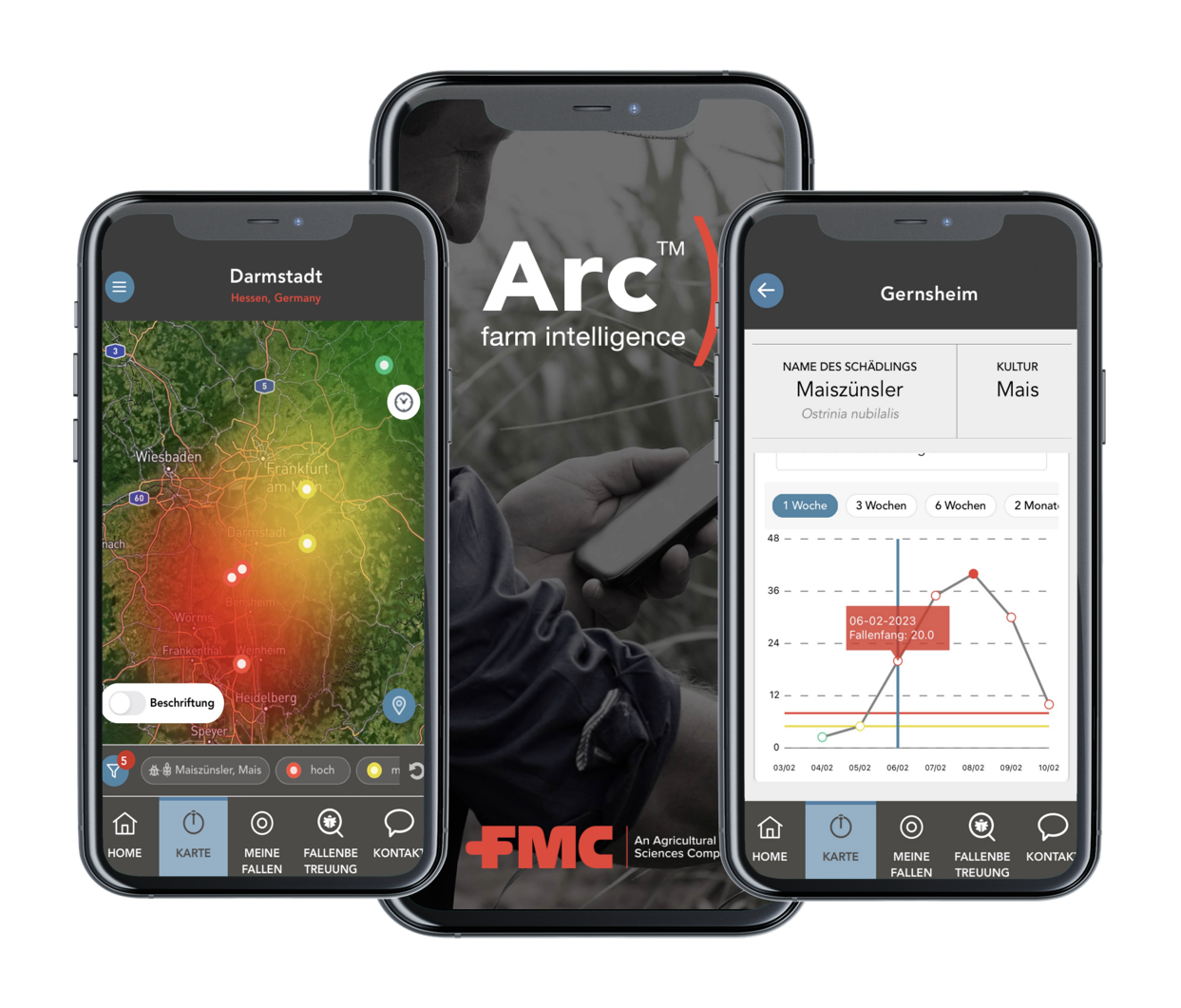Arc™ farm intelligence – Digital gegen die Kohlmotte | FMC Agricultural Solutions Deutschland